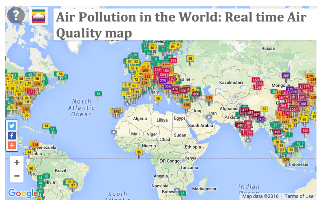 Three maps that show just how bad air pollution is in Britain and ...